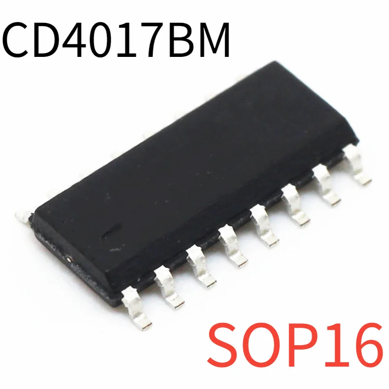 10PCS CD4017BM SOP16 CD4017B CD4017 4017 SOP 16 SMD New and Original IC ...
