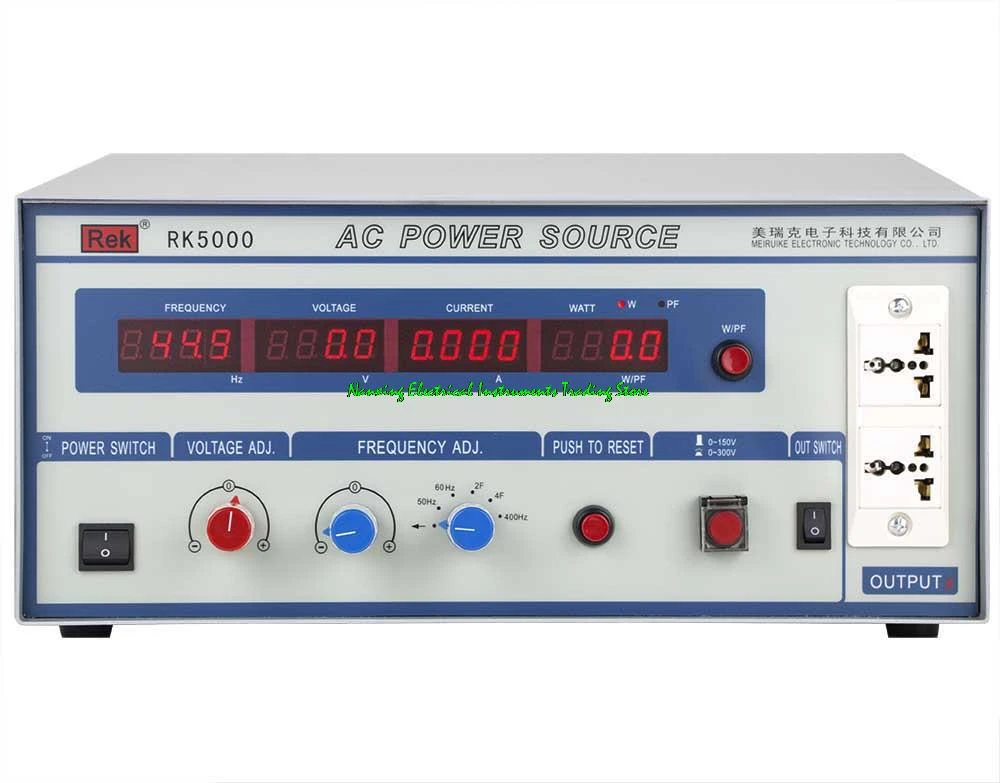 Ac Power Source Rk5000 Variable Frequency Power Supply 500w.500va ...