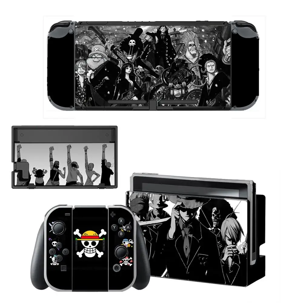 One-Piece Vinyl Skin Sticker For Nintendo Switch Console And Joy-Con ...