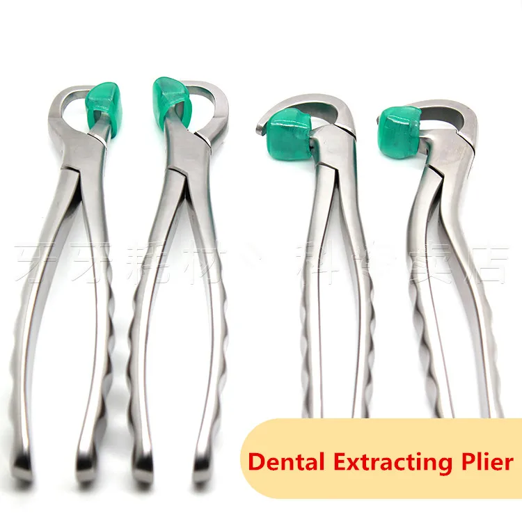 German 4 pieces set tooth extraction forceps dental instruments ...