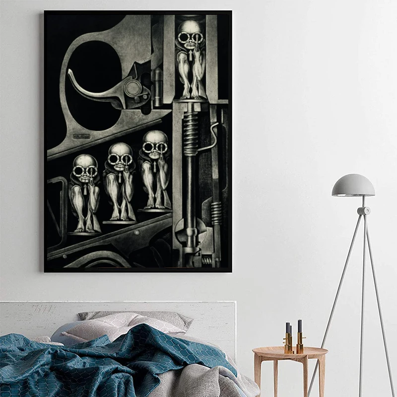 H R Giger Birth Machine
