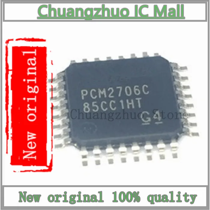 PCM2706C PCM2706CPJT PCM2706CPJTR QFP SMD IC 칩 10 개/포장, 신제품, 정품|케이블 도구 ...