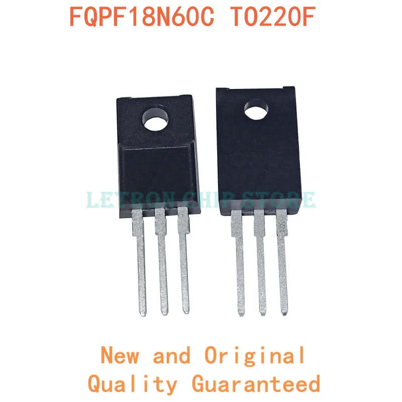 10PCS FQPF18N60C TO 220 18N60C TO 220F 18N60 TO220 FQPF18N60 MOSFET ...