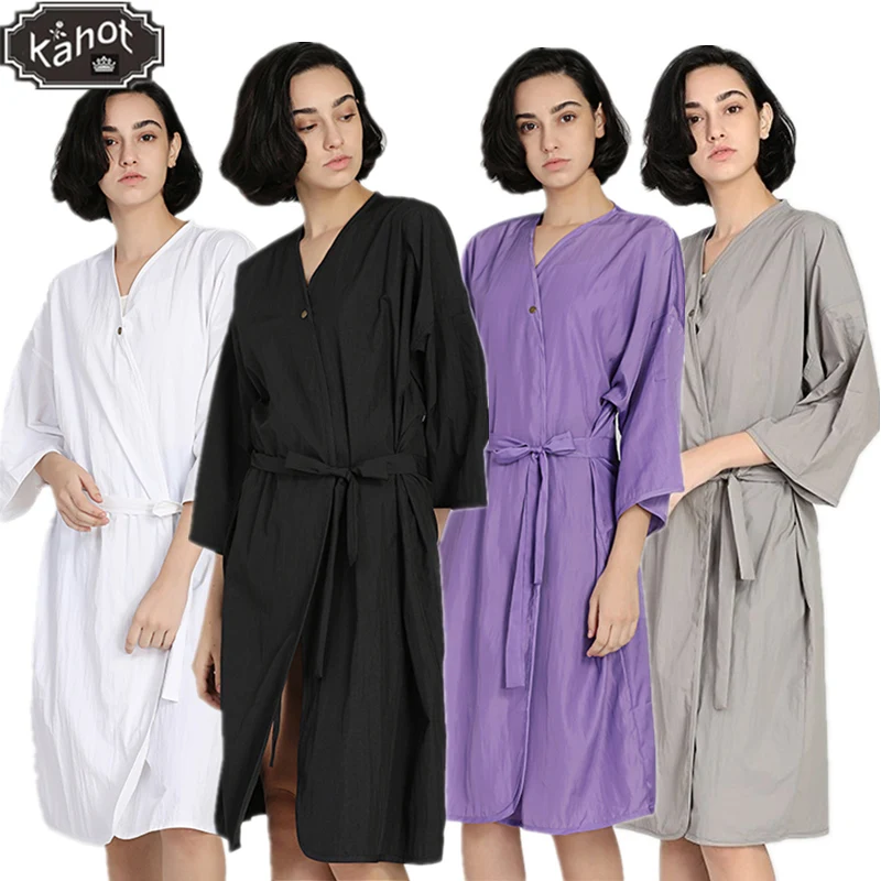Salon Professional Hairdressing Kimono Beauty SPA Guest Robe Barber ...