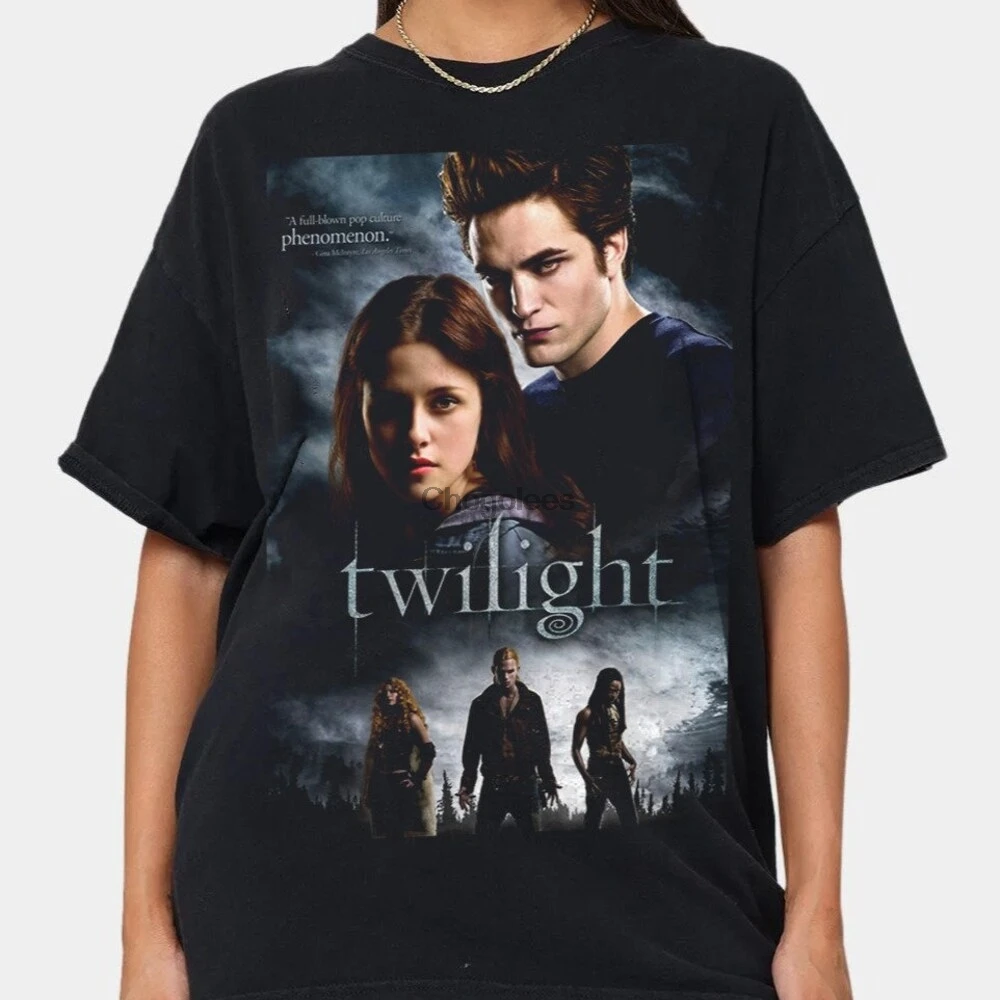 Camiseta de The Twilight Saga cast Full Signed Edward Cullen Bella Swan ...