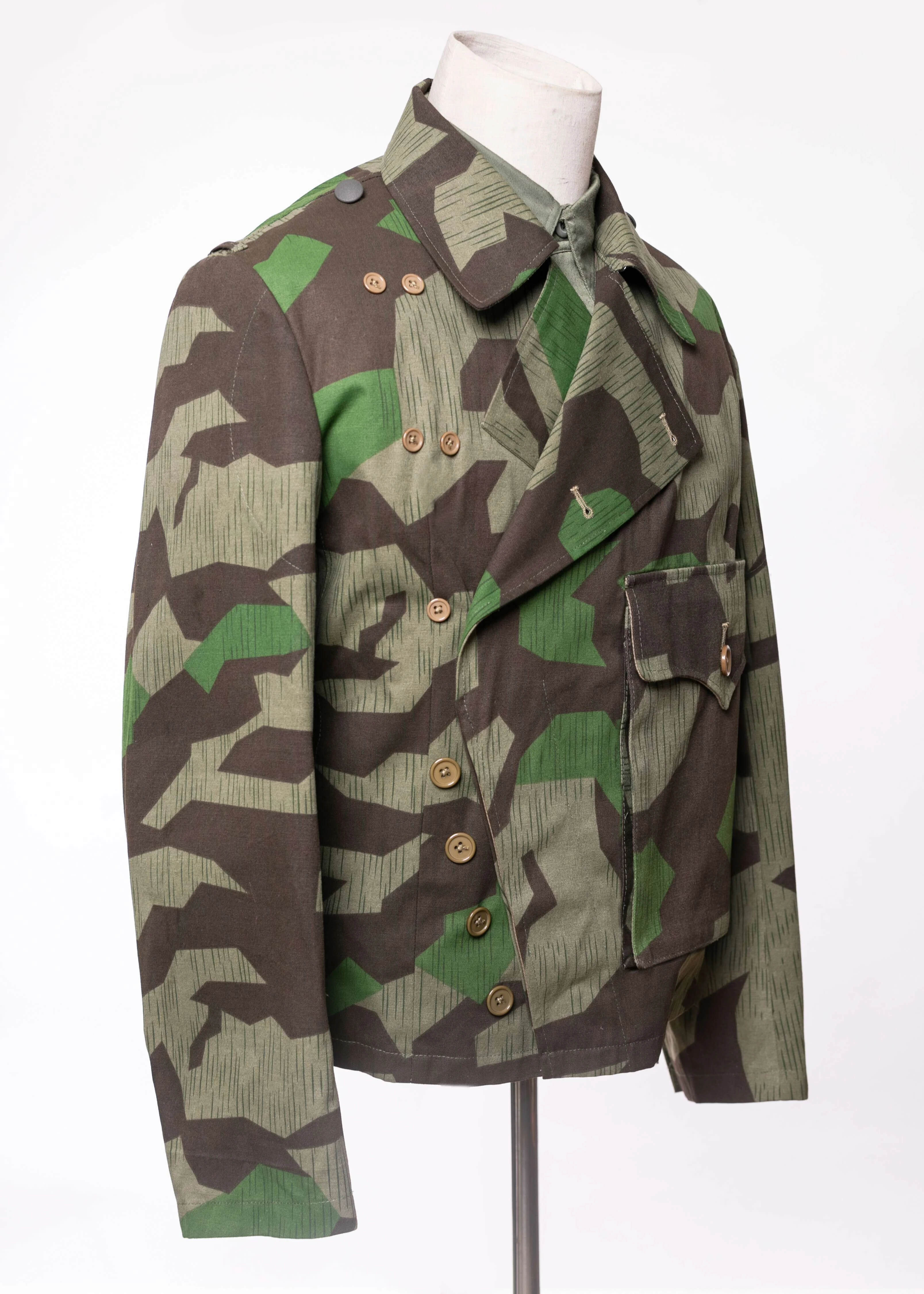 Emd Wwii German Heer Splinter Camo Panzer Wrap/jacket - European ...