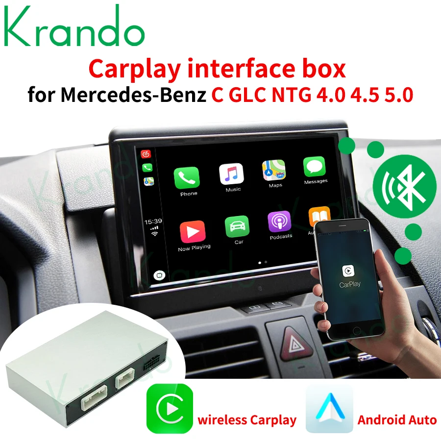 Krando-Wireless-Apple-CarPlay-Android-Auto-Interface-Box-For-Mercedes ...