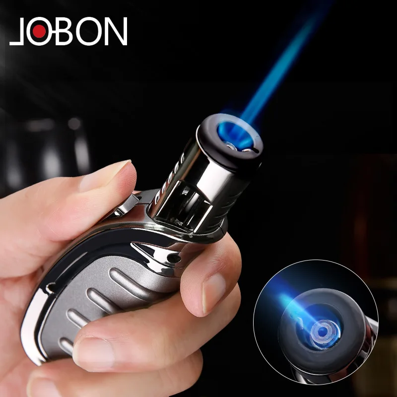 Jobon Gas Inflatable Windproof Creative Cigar Blue Flame Kitchen Bbq ...