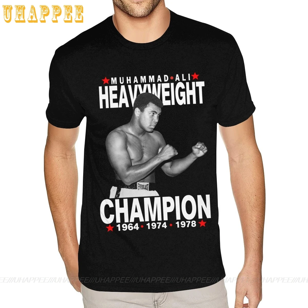 Muhammad Ali Tee Shirt Youth Summer Shirts Mens Short Sleeved Discount ...