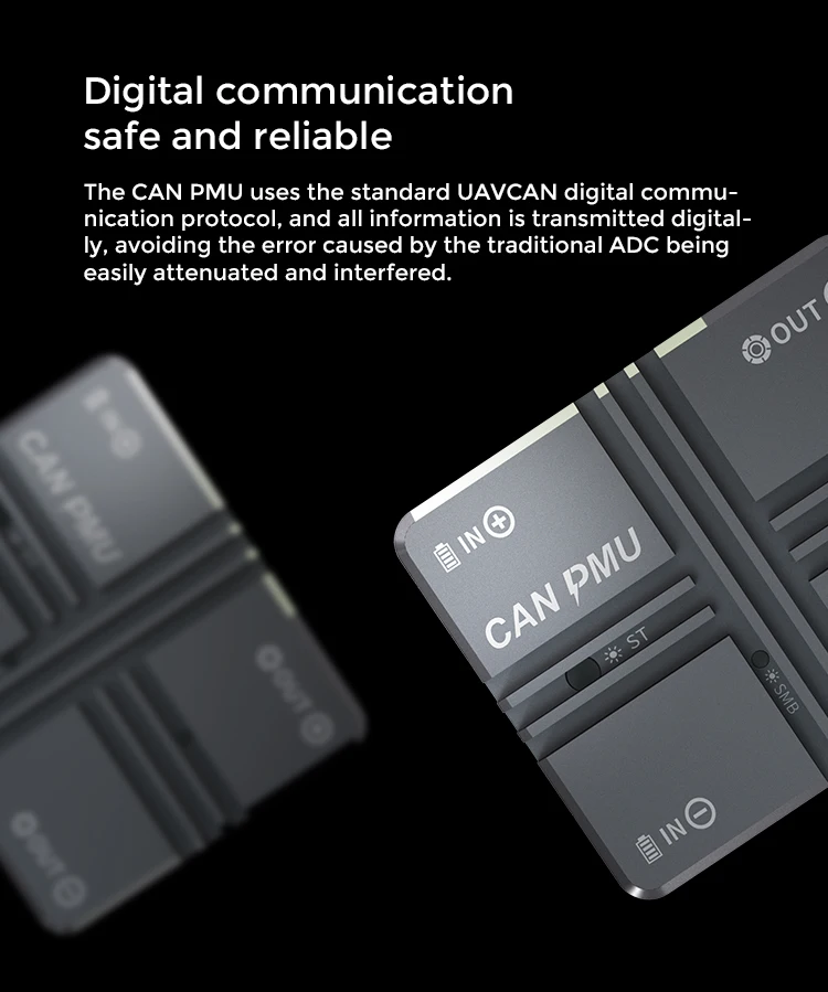 Cuav Can Pmu - Digital high-precision power detection module UAV power ...