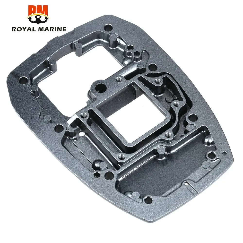 6B4-41137-00-5B GUIDE MANIFOLD EXHAUST for yamaha outboard motor 9.9HP 15HP 2 stroke 6B4-41137 ...