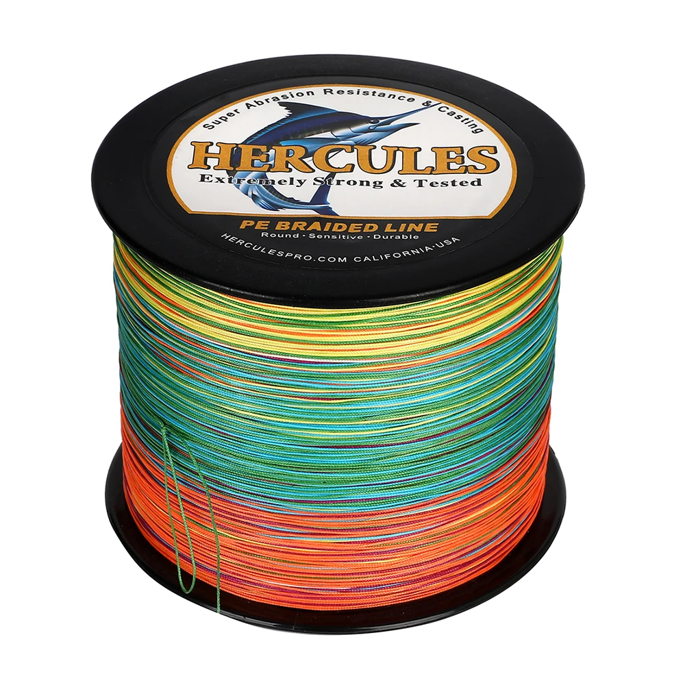 Hercules Fishing Line 9 Strand Multifilament Braided Wire 10lb 20lb ...