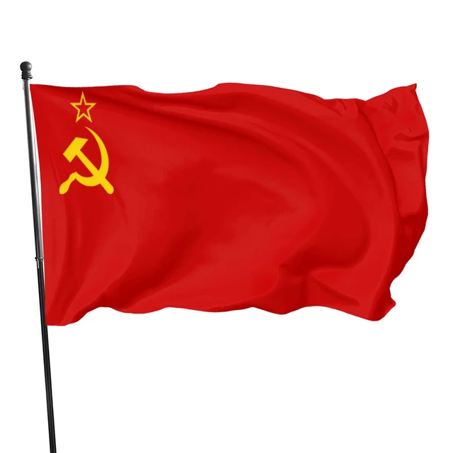 Soviet Flag Waving