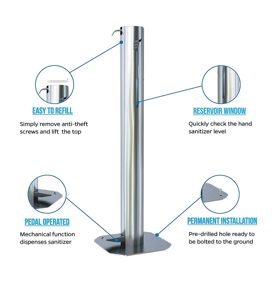 Foot Control Soap Dispensers
