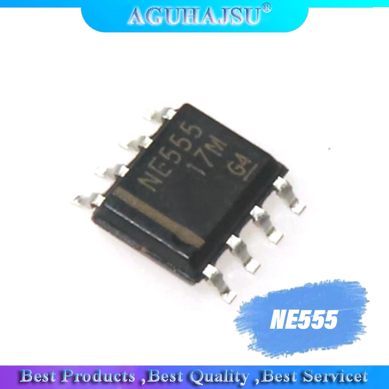 20 unids/lote NE555 NE555N 555 SMD Chip SOP 8 nuevo Original|Circuitos ...