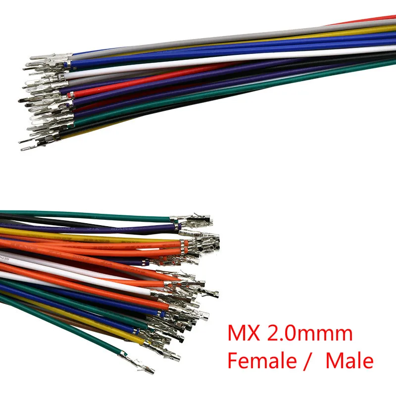 20Pcs-MX2-0-terminal-line-MX-2-0mm-150mm-electronic-Single-tinned-Wire ...