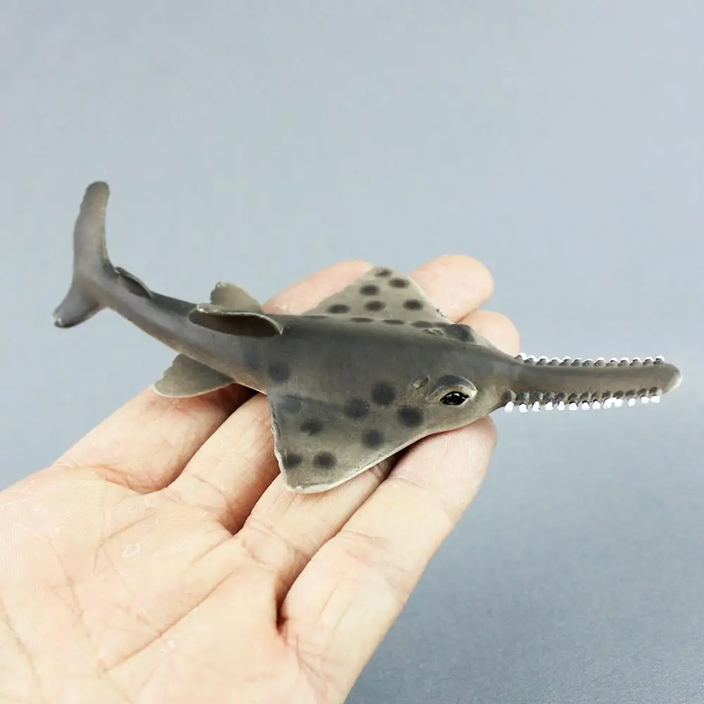 Simulation Animal Figurine Sawfish Animal Marine Model Figurines Home ...