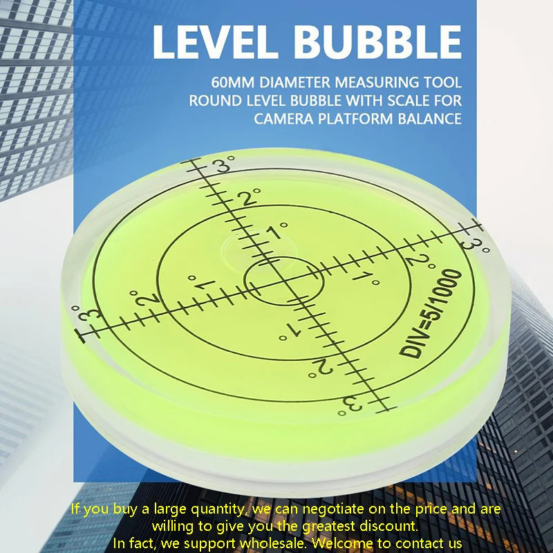 Wholesale Mini Round Bubble Bullseye Liquid Level Indicator Circular ...