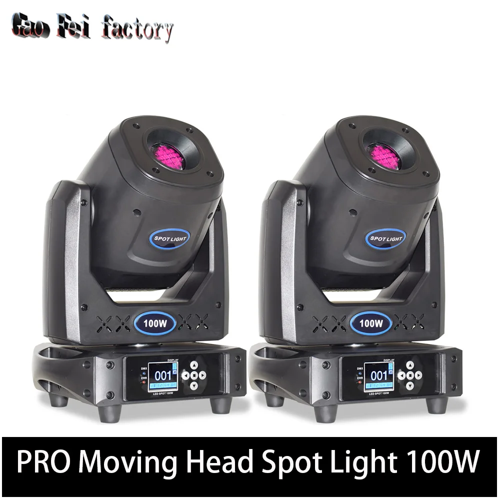 2In1 Flight Case With DJ Lights Moving Head LED 100W Lyre Spot Light ...