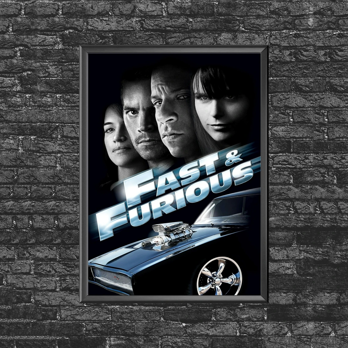 The Fast And The Furious 4 Movie Poster