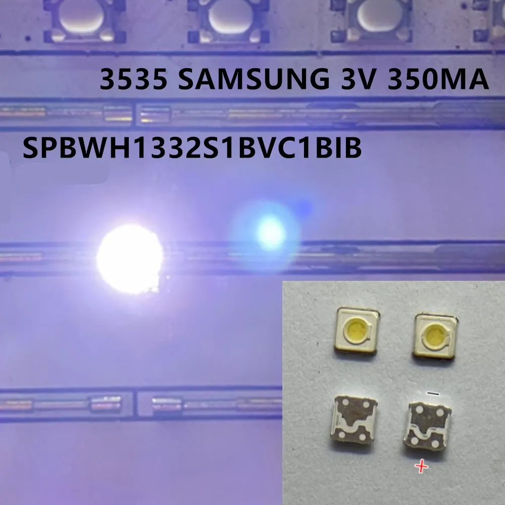 200PCS-LED-Backlight-3V-1W-3537-3535-100LM-Cool-white ...
