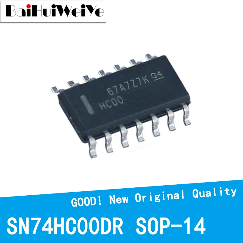 20 개/몫 74HC00 74HC00D SN74HC00DR SN74HC00 SOP14 연산 SOP 14 SMD 새로운 원래 IC ...