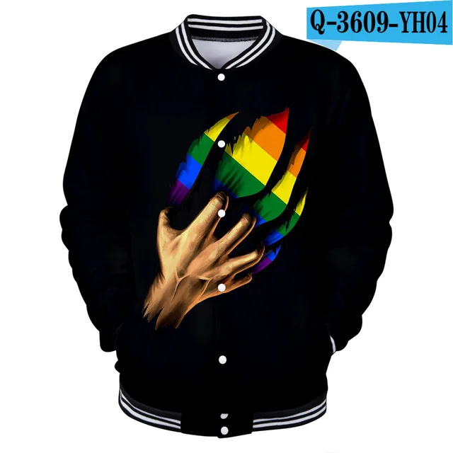 LGBT Pride Baseball Bomber Jacket (Various Designs) - Queerks™