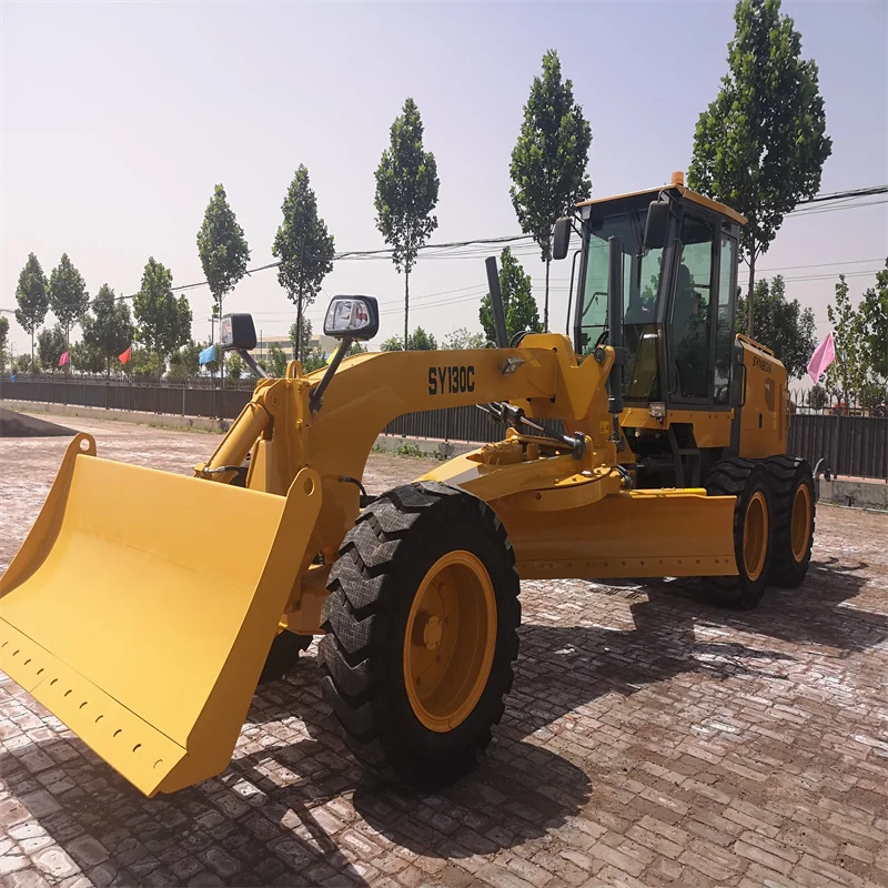 SY130C-Small-Motor-Mini-Grader-High-Efficiency-Road-Construction ...