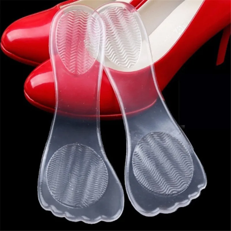 1-Pair-High-Heel-Silicone-Gel-Cushion-Insole-Shoe-Anti-Slip-Foot-Feet ...