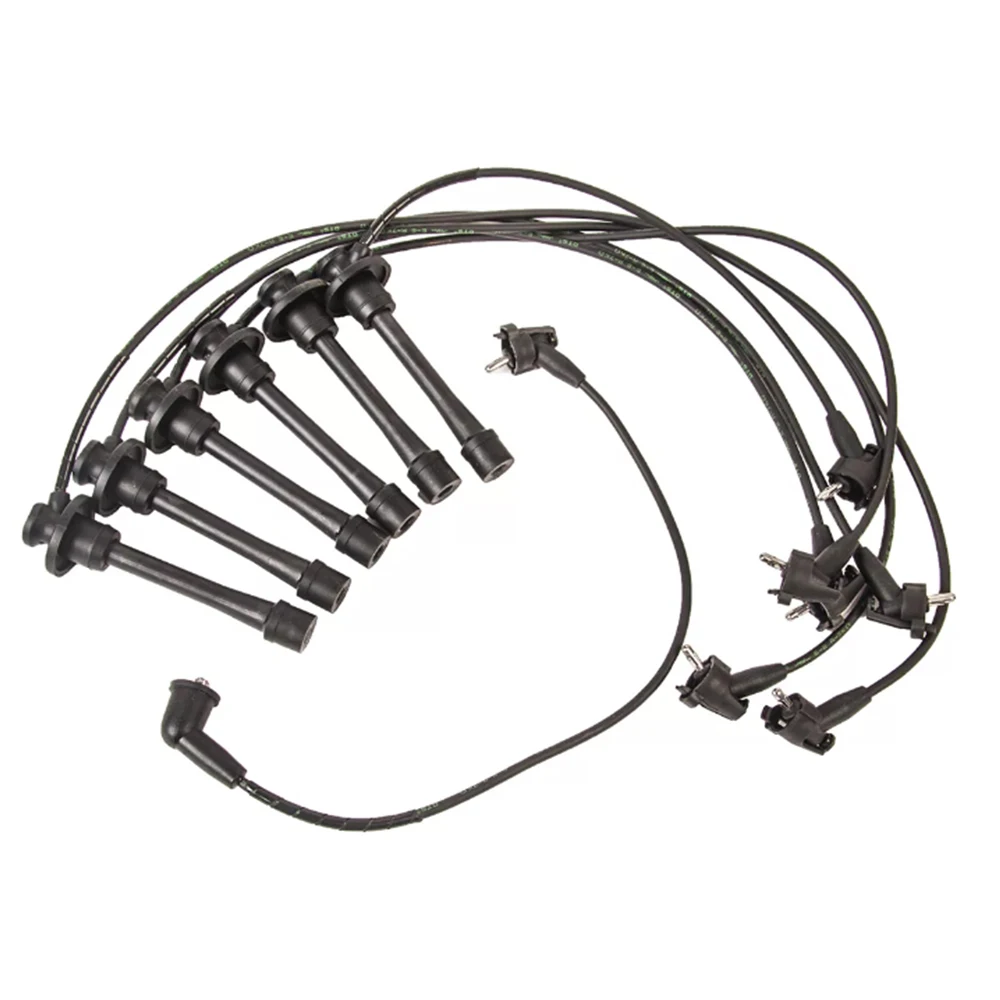 Cable Kit Spark Plug Wire ignition cable 90919-21562 92-96 1GFE Black