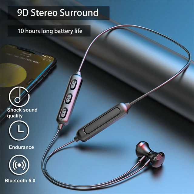 Earbud Neckband Sports Headphones