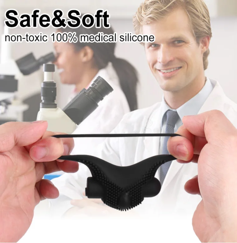 Sextoy,Anneau spermatoïdal de serrure de silicone Rechargeable pour l ...