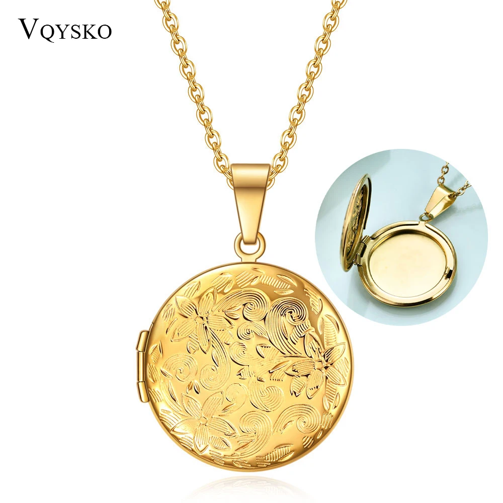 New Openable Locket Pendant Frame Necklace for Women Stylish Toggle ...