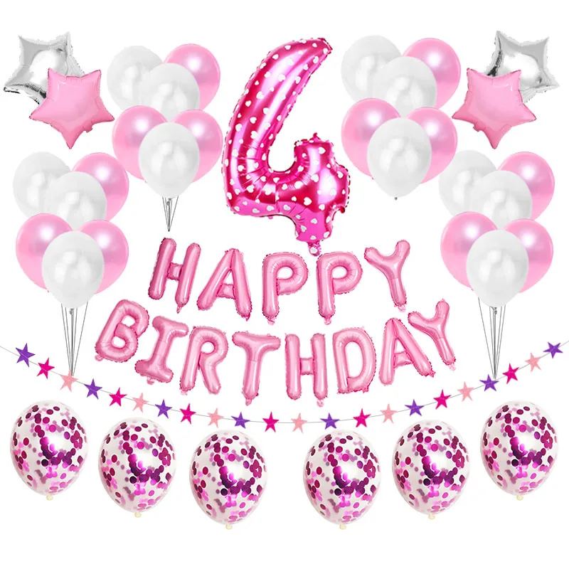 4th Birthday Balloon