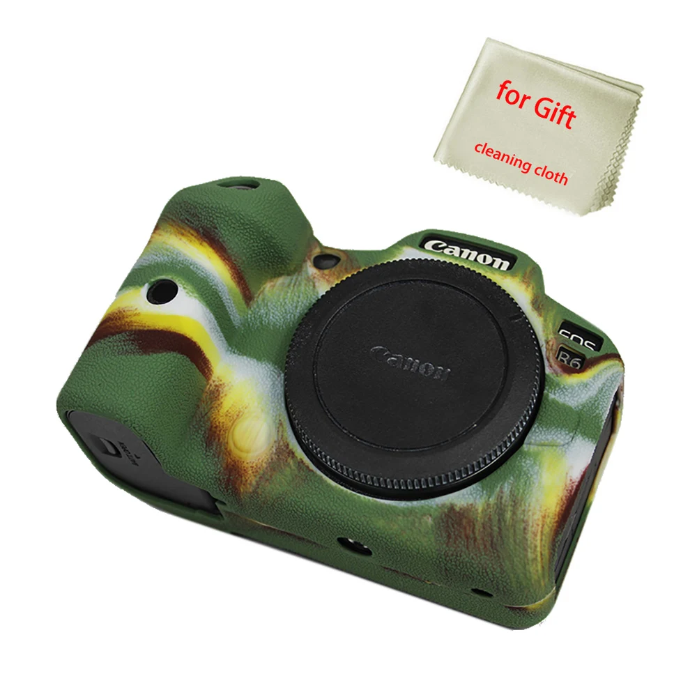 Camera-Body-Rubber-Silicon-Case-Cover-Protector-Skin-for-Canon-EOS-R6-R ...