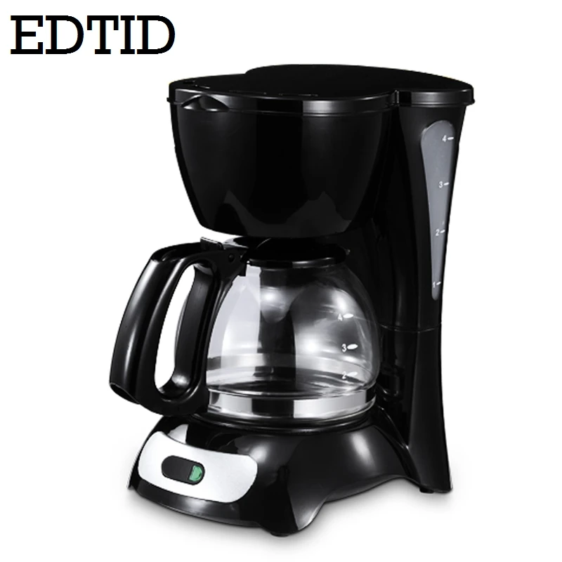 EDTID-cafetera eléctrica automática para el hogar, Mini cafetera de ...