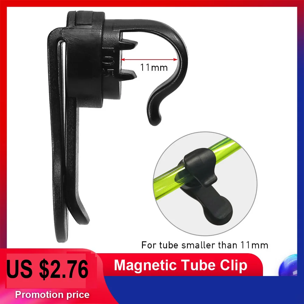 Outdoor-11mm-Magnetic-Tube-Clip-Hydrator-Water-Bladder-Hose-Clip ...