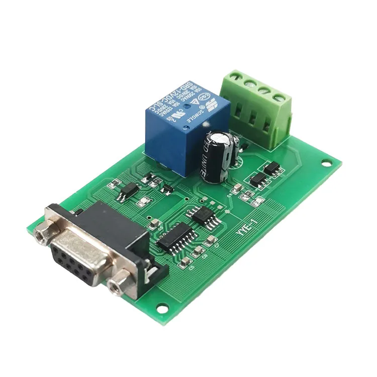 Único chip interruptor de controle usb plc rs232 módulo relé controle ...