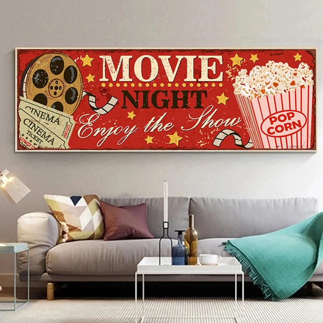 Home Movie Theater Wall Decor