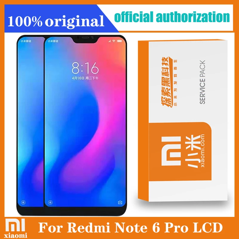 Original-6-26-display-de-substitui-o-para-xiaomi-redmi-nota-6-6-pro-lcd ...
