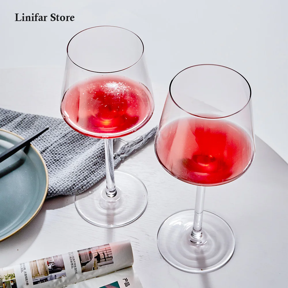 2pcs Crystal Insulated Wine Glass Cup Mug Wineglass Glasses Champagne ...
