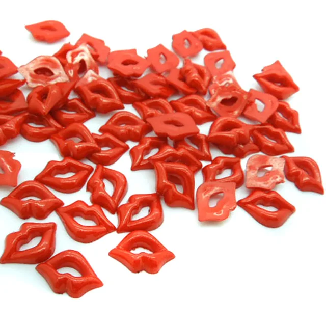 100pcs14x20mm 13X18MM Plastic Mouth Doll Mouth Lips Accessories Diy ...