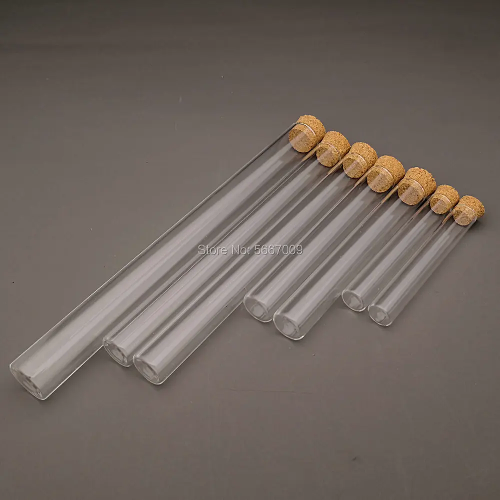 20pcs-lot-DIA-12mm-13mm-15mm-18mm-Transparent-Lab-Glass-Test-Tube-With ...