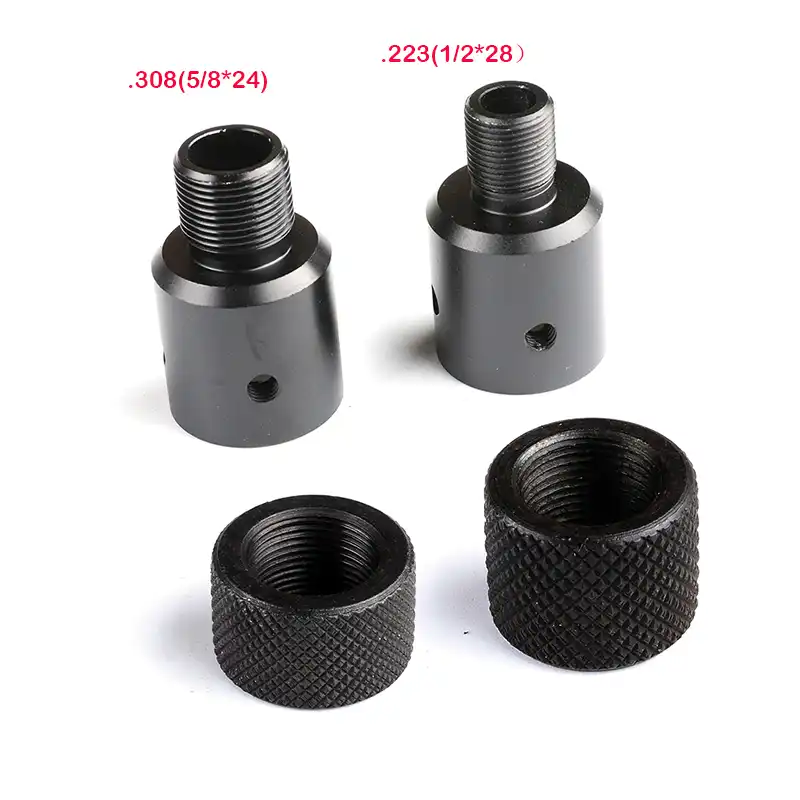 Barrel End Threaded Adapter 1/2x20 for Ruger 10/22 thread adaptor CNC ...