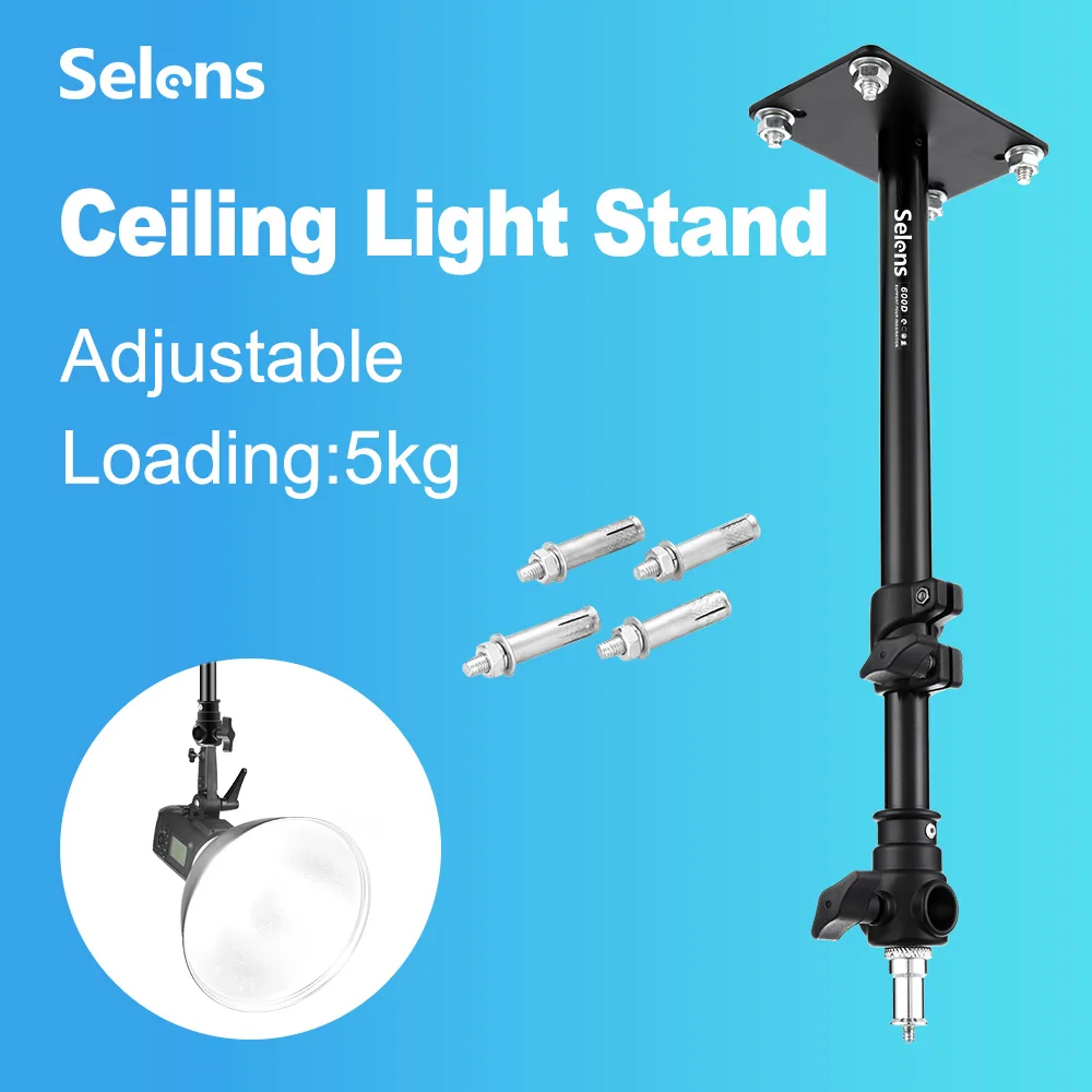 Selens-Photography-Wall-Mount-Stand-Photo-Studio-Kits-Stainless-Steel ...