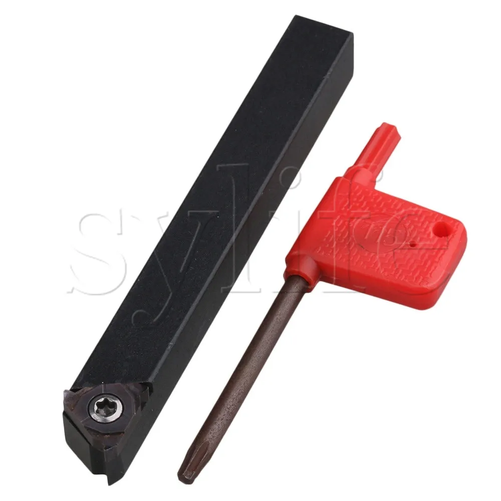 1.2x1.2cm 45# Steel External Threading Turning Lathe Tool Holder Black ...