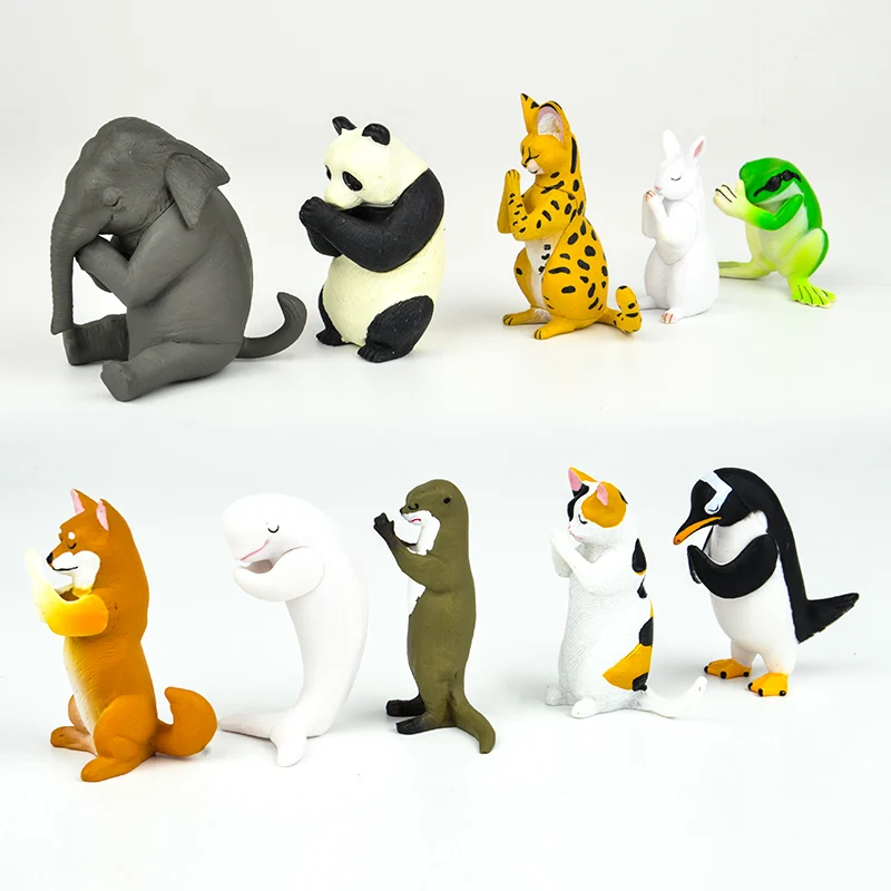 Japan Genuine Capsule Toys Kawaii Shiba Inu Cat Otter Penguin White ...