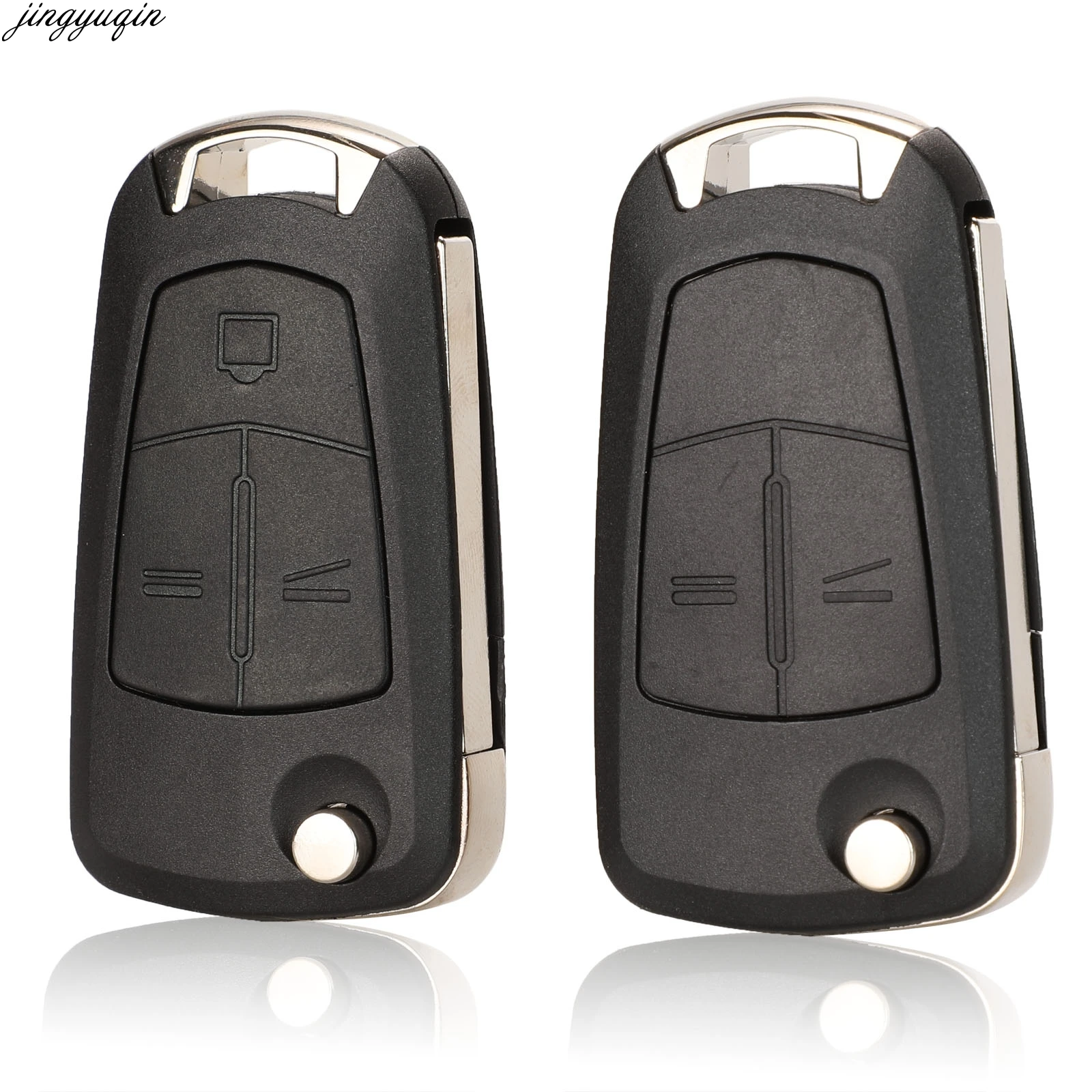 Jingyuqin-Flip-Key-Shell-For-OPEL-Astra-H-Corsa-D-Vectra-C-Zafira-2-3 ...