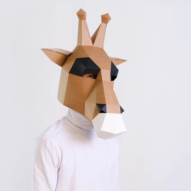 Giraffe Mask Paper