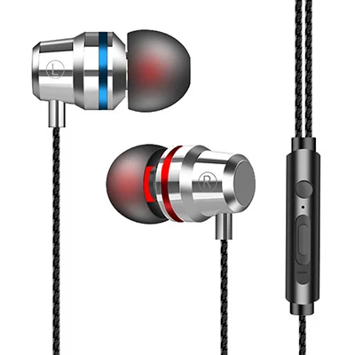 Type-C разъемы стерео бас наушники-вкладыши с микрофоном Металл ...
